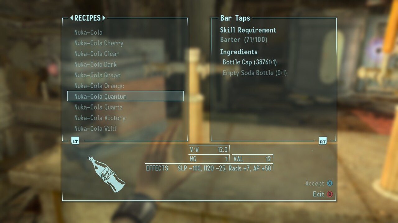 Fallout: New Vegas - MOD紹介「Functional Bar Taps」 : 暇さえあればゲーム