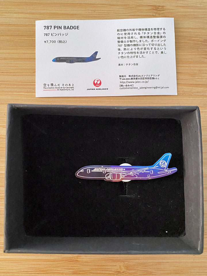 Boeing 787 わるい ピンバッジ Boeing 787 わるい ピンバッジ