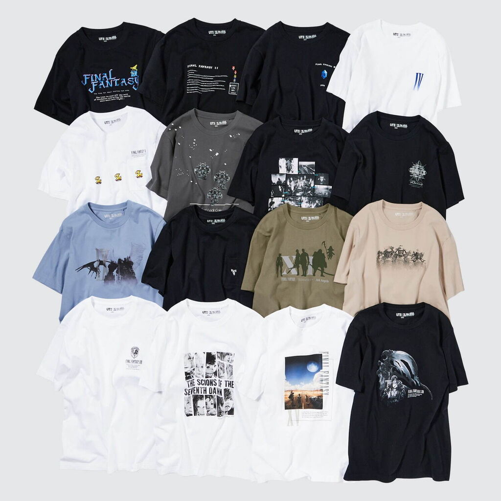 【FF14】UNIQLO×FFコラボTが大好評につき、6月下旬に再販決定！ : FF14まとめちゃんねる