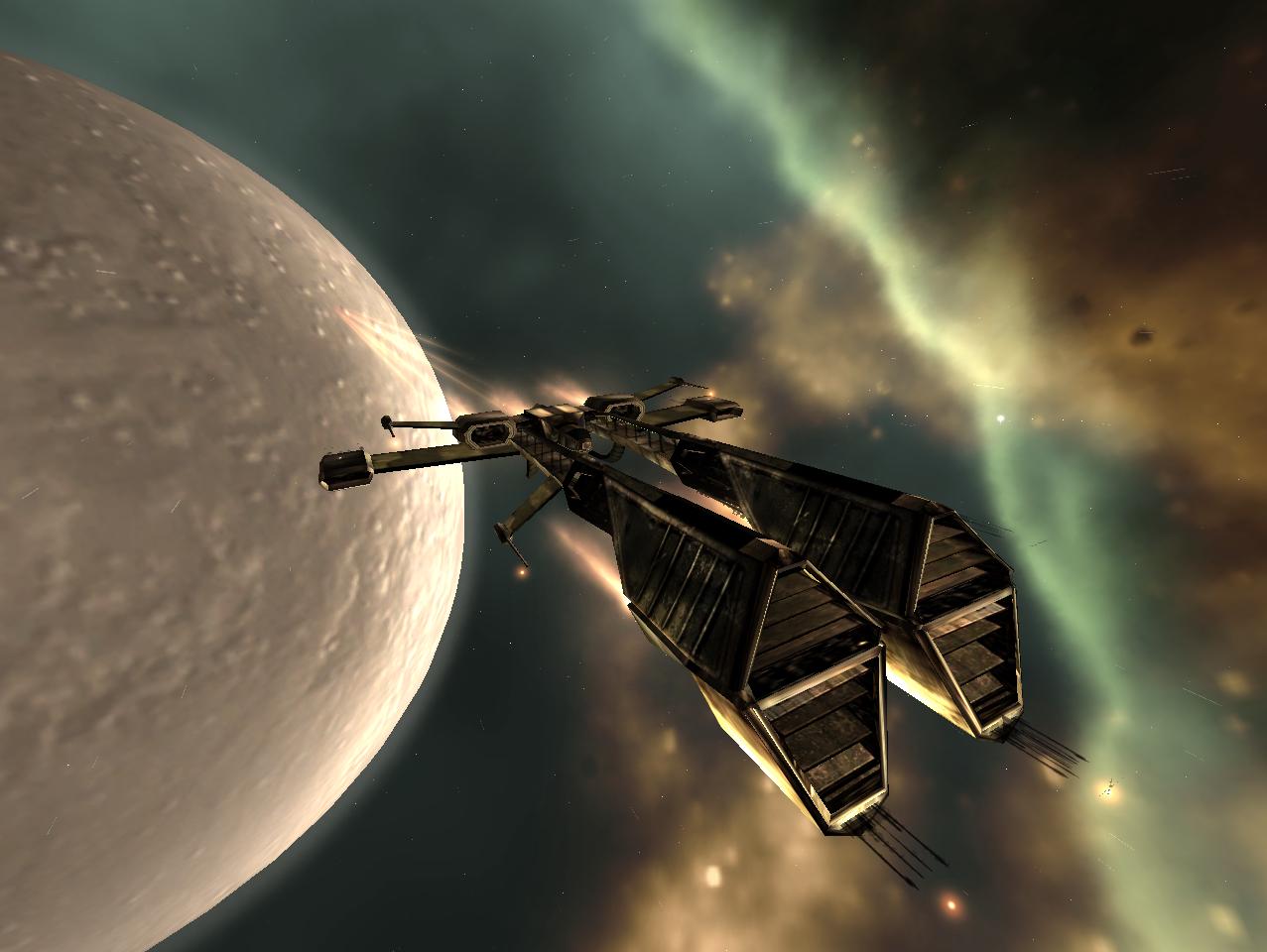 へんなのりもの:Minmatar共和国 フリゲート艦