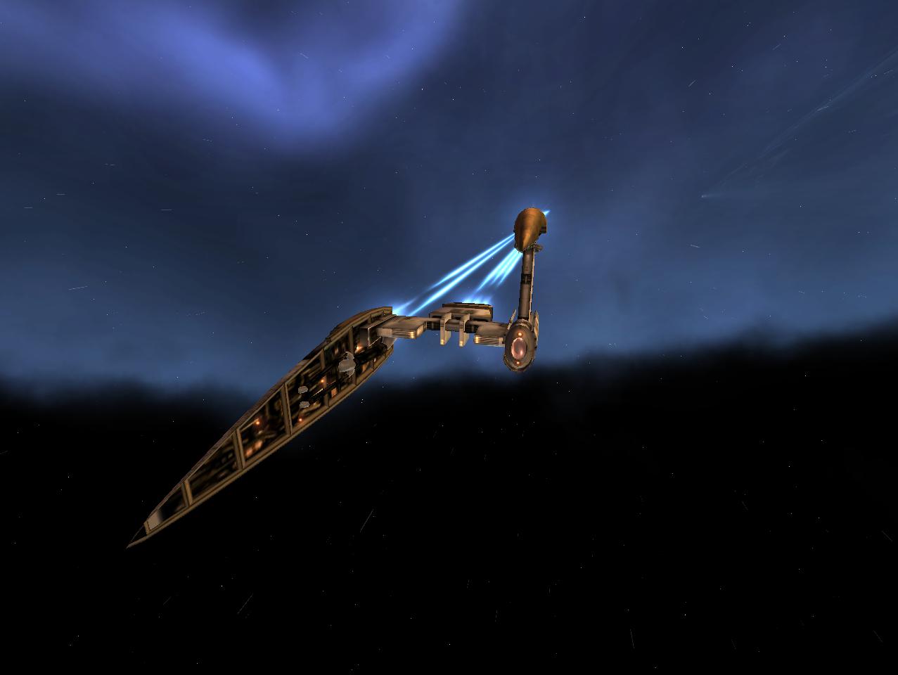 へんなのりもの:Minmatar共和国 フリゲート艦