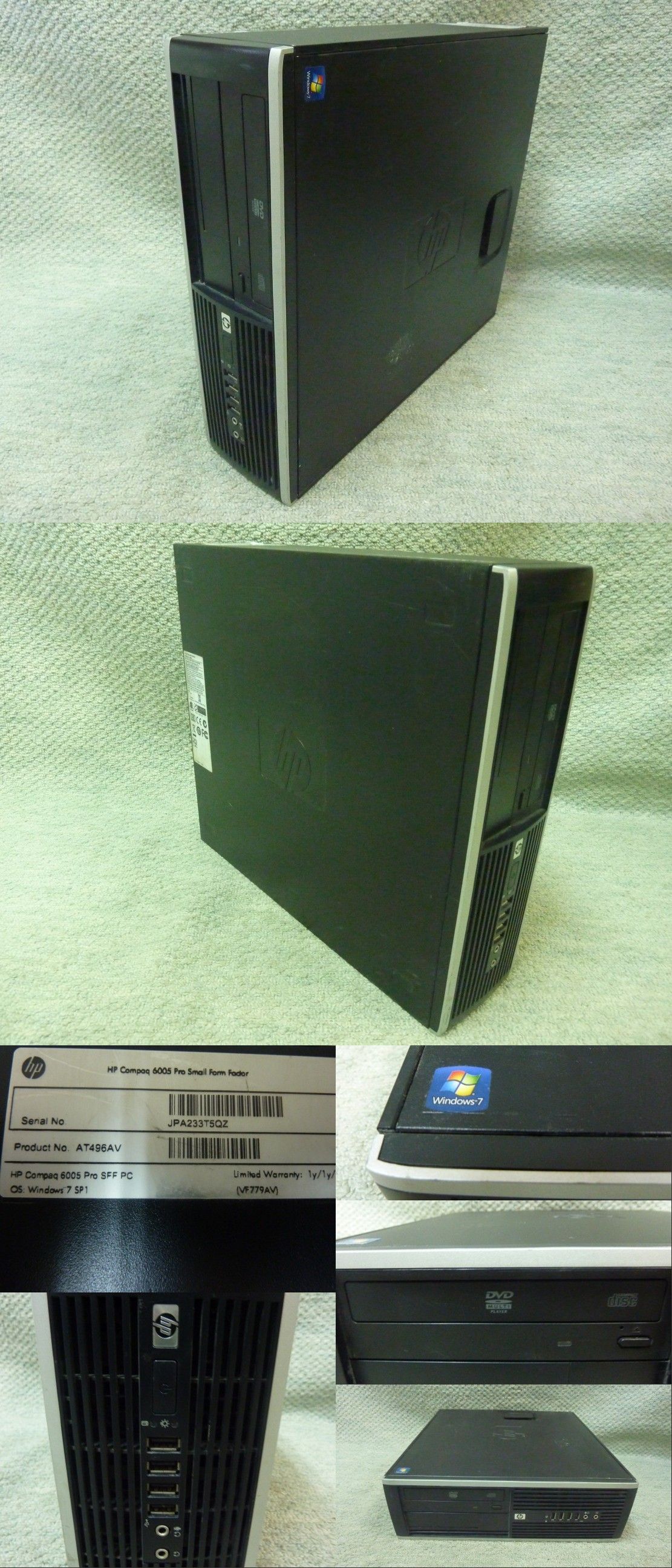 【中古】HP Compaq 6005 Pro SFF ★ AMD Sempron 150 2.89GHz/メモリ2GB/HDD250GB ...