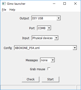 【GIMX】gimx-configで設定ファイルを作成する方法：Game Arena