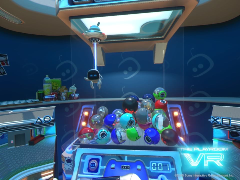 THE PLAYROOM VR：ASTRO BOT体験版としておすすめ : 旧：ゲームログブック