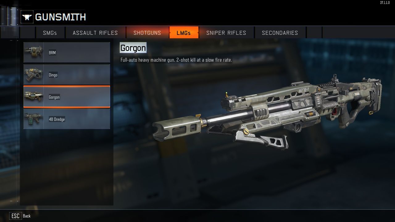 Cod:BO3 ライトマシンガンの評価 : げぇむはしりがき