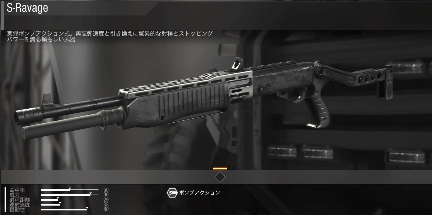 Cod:IW クラシック武器のまとめ : げぇむはしりがき