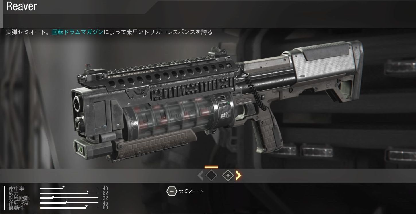 Cod:IW ショットガンのまとめ : げぇむはしりがき