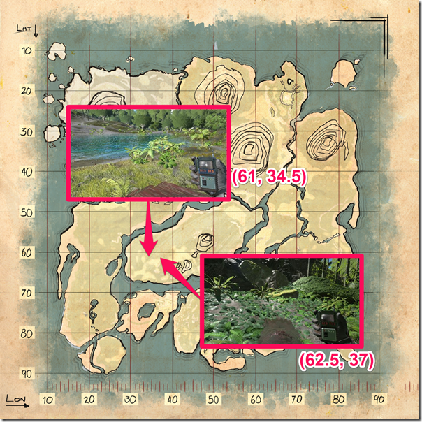 ARK 追加Caveの攻略 Swamp Cave編 : げぇむはしりがき