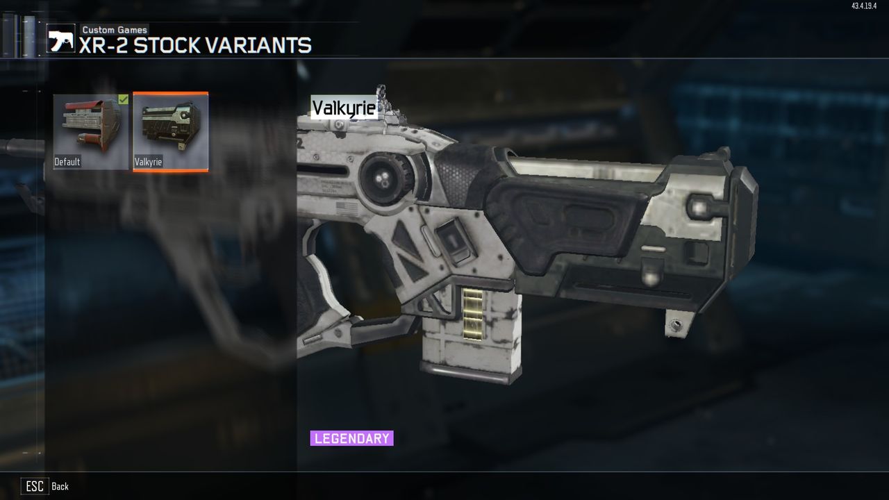 Cod:BO3 バーストAR 今昔 : げぇむはしりがき