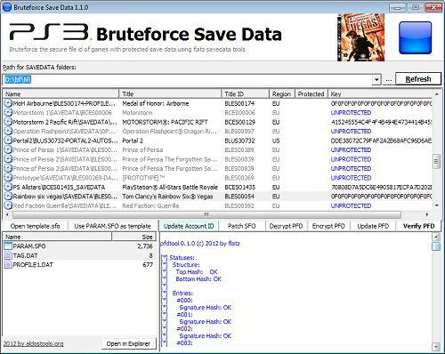 PS3 Tools Collection to v2.0.71リリース : NDS ゲーム情報伝達屋