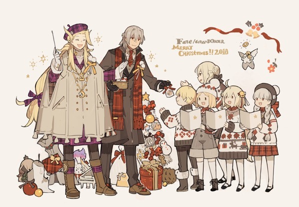 FGO絵師さん達の「Merry Christmas」イラスト : Fate/Grand Order Blog