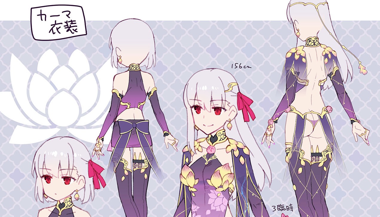 カーマの担当絵師ReDropさんが衣装設定デザインのイラストを公開 : Fate/Grand Order Blog