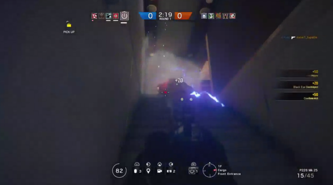 【R6】『レインボーシックスシージ』EMPグレネードは当てて倒すもの : ゲーム攻略のまるはし