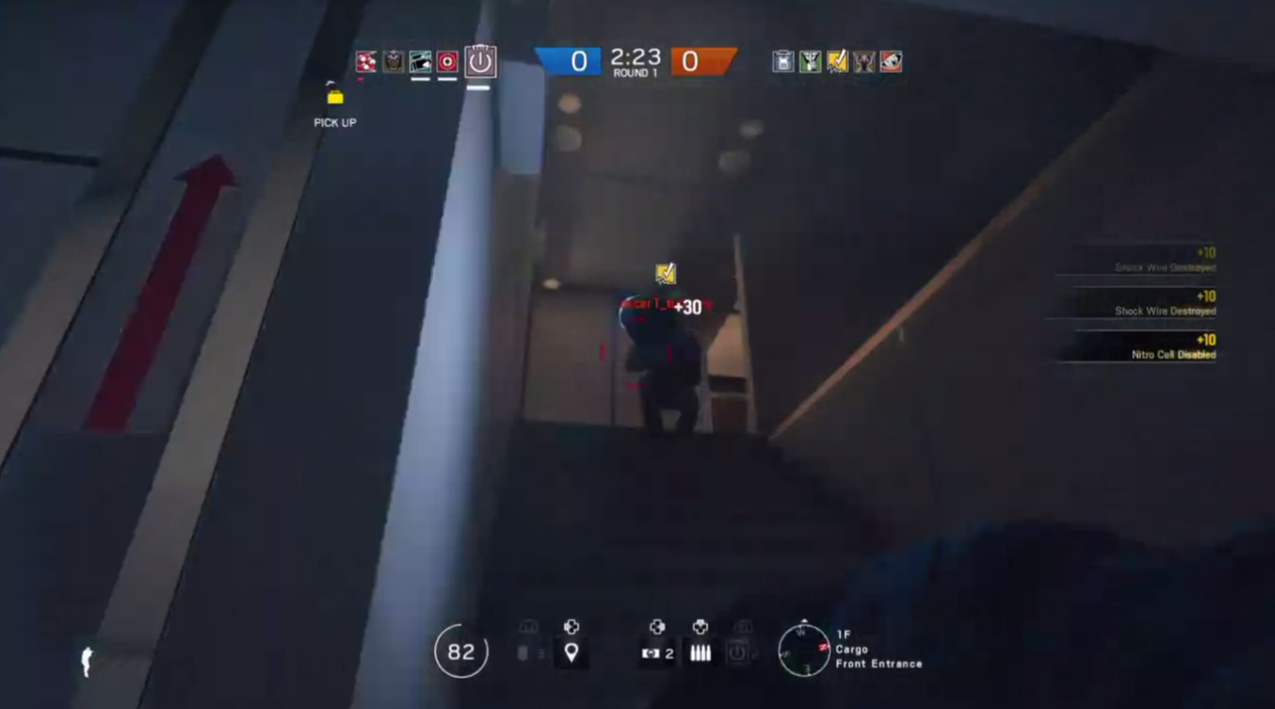 【R6】『レインボーシックスシージ』EMPグレネードは当てて倒すもの : ゲーム攻略のまるはし