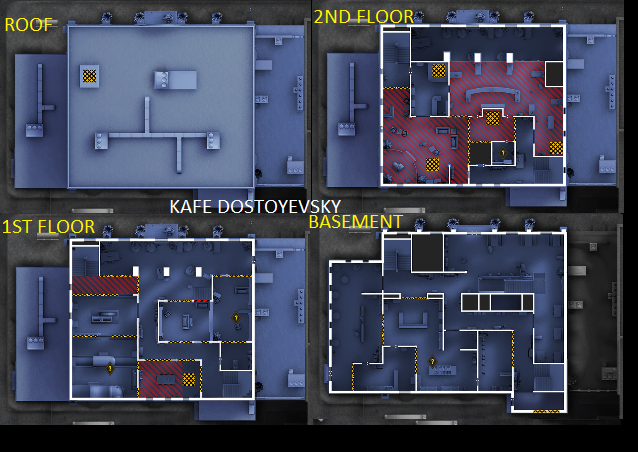 【R6】『レインボーシックスシージ』全10マップが見やすい1枚絵バージョンのマップ : ゲーム攻略のまるはし