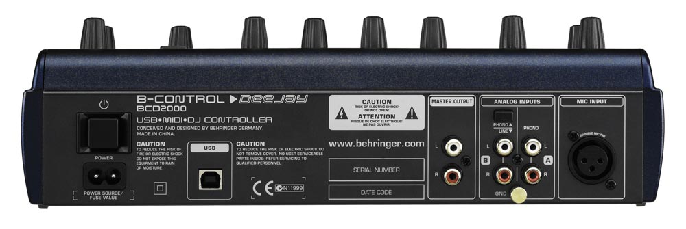 玩具録:PCでDJプレイを可能にする「BEHRINGER BCD2000」 - livedoor Blog（ブログ）