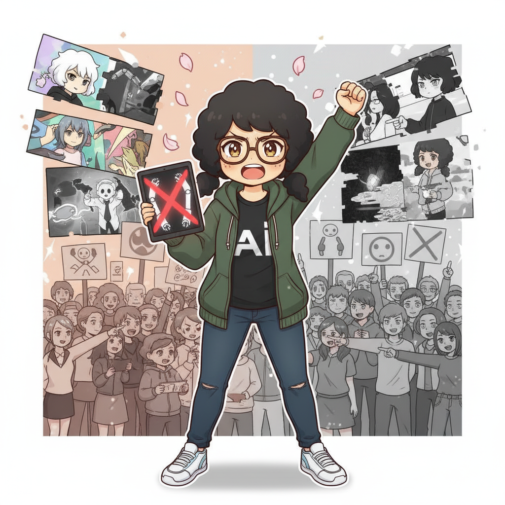 オタク界隈が異様に反AIの風潮強いのってなんで？ : ガールズVIPまとめ