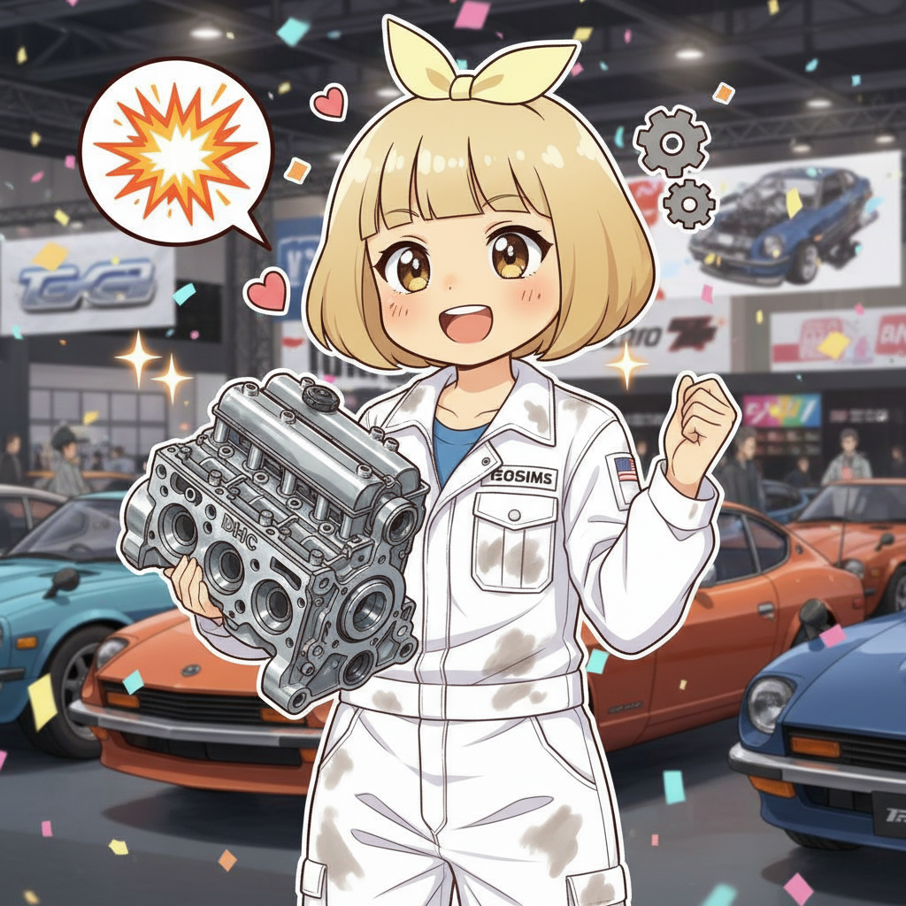 日産、DOHCシリンダーヘッドL型6気筒エンジンを発売、S30に朗報 : ガールズVIPまとめ