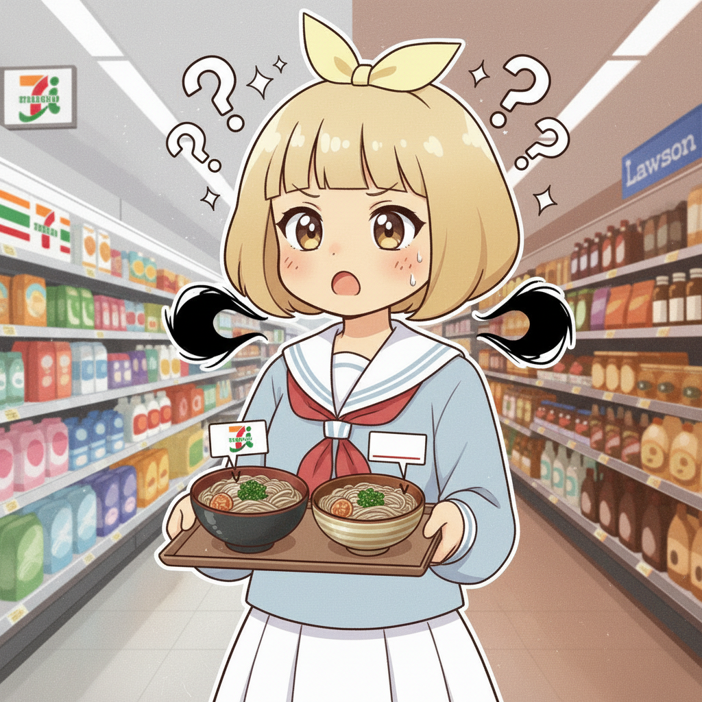 【朗報】セブンイレブン・ローソンの年越しそば、ついに「価格表示」が消えるwwwwwwww : ガールズVIPまとめ