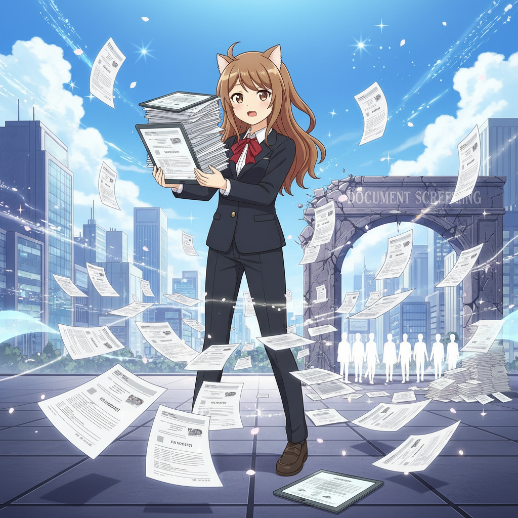 【就活】生成AIで就活生のエントリーシートが均質化？ 書類選考の廃止続々 : ガールズVIPまとめ