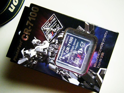 げんさんがゆく:CR－7100 microSD⇒CF変換アダプター