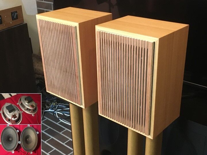 西独Telefunken/Isophon 秘蔵のヴィンテージアルニコP1725フルレンジシステムペア 美音！ : 「アトリエHAL1953 ...