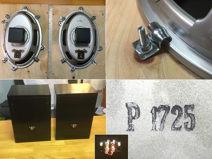 西独Telefunken/Isophon 秘蔵のヴィンテージアルニコフルレンジ P1725 システムペア 美音！ : 「アトリエHAL1953 ...