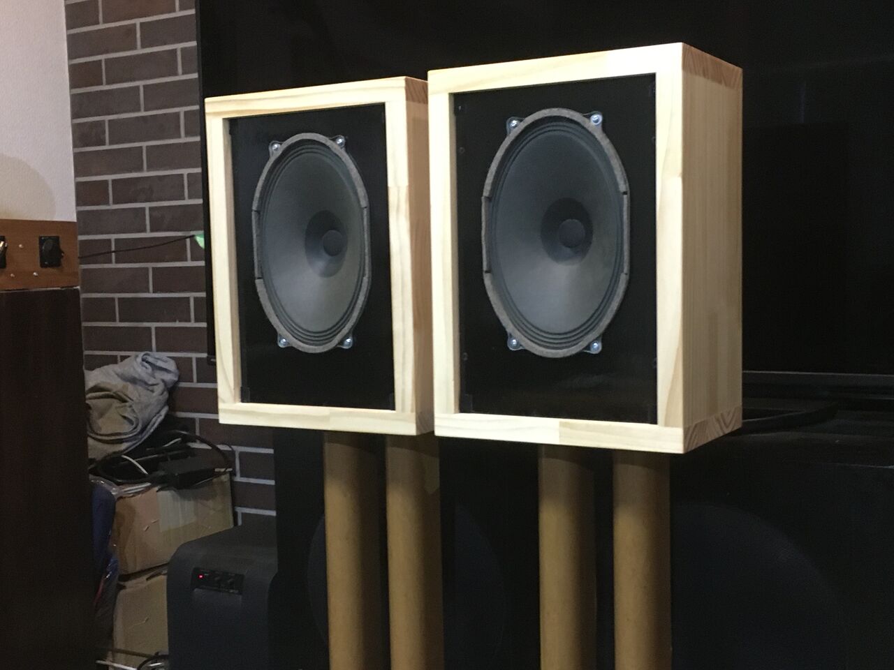 西独Isophon レア ビンテージ大型フルレンジP1625 システム ペア : 「アトリエHAL1953」 のページ ビンテージAUDIO ...