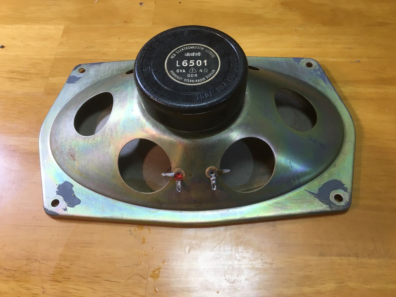 東独 RFT 業務用16×25cm口径 傑作フルレンジ L6501 ユニット ペア！ : 「アトリエHAL1953」 のページ ビンテージ ...