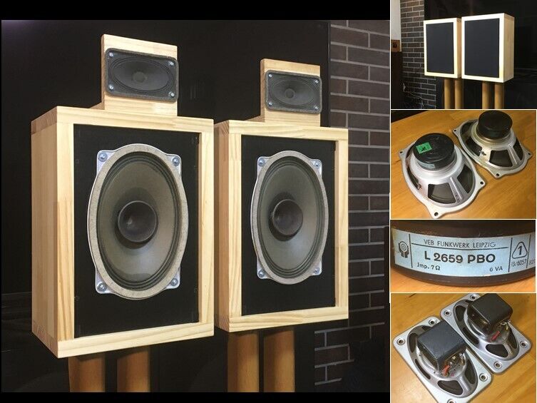 RFT/Telefunken レア ビンテージ L2659PBO 2 Way システム ペア RFT/Telefunken レア ビンテージ L2659PBO 2 Way システム ペア