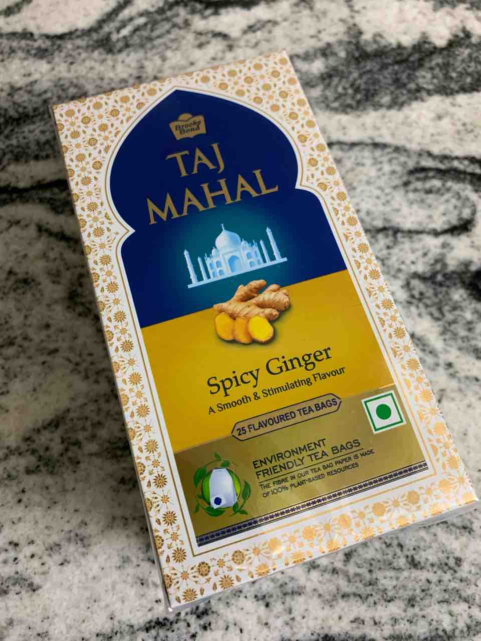 インドのティー TAJ MAHAL Spicy Ginger : 旅人curiosity