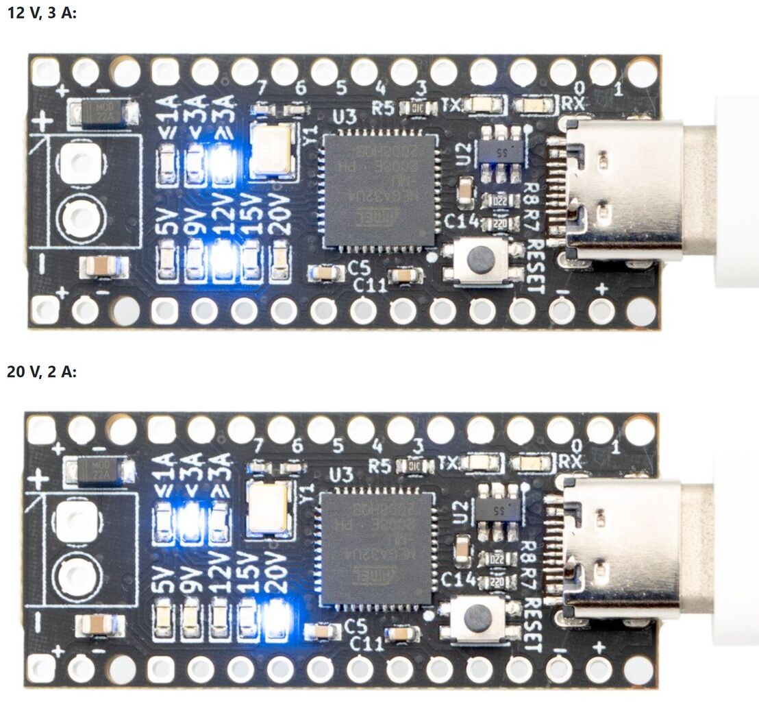 ・PD Micro について(Arduino ProMicroの機能とUSB-Cを介した電力供給) : Skyzoo ヨッシーの備忘録