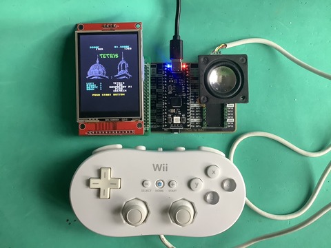 ・Raspberry Pi Pico と Wii classic controller で テトリス を遊んでみた : Skyzoo ヨッシーの備忘録