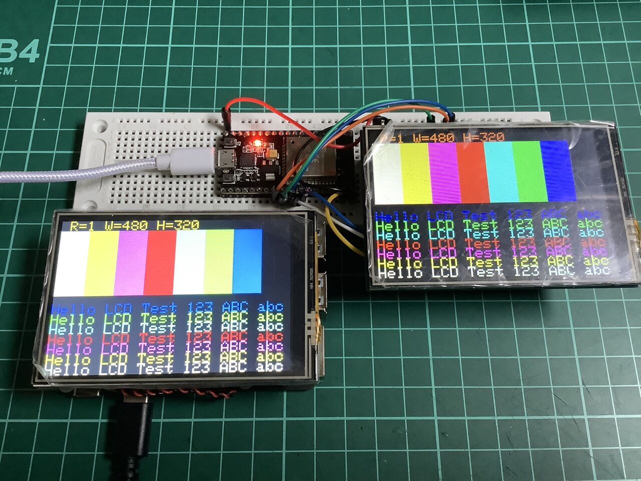 ・ESP32P4 Devkit GFX_Library_for_Arduino で ILI9486 RPi3.5インチLCD が 真っ白になる ...