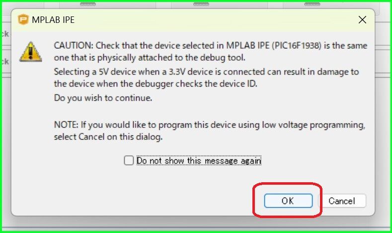 ・ATU-100 へ MPLAB IPE v6.15 で HEXファイル の 書き込み手順 : Skyzoo ヨッシーの備忘録