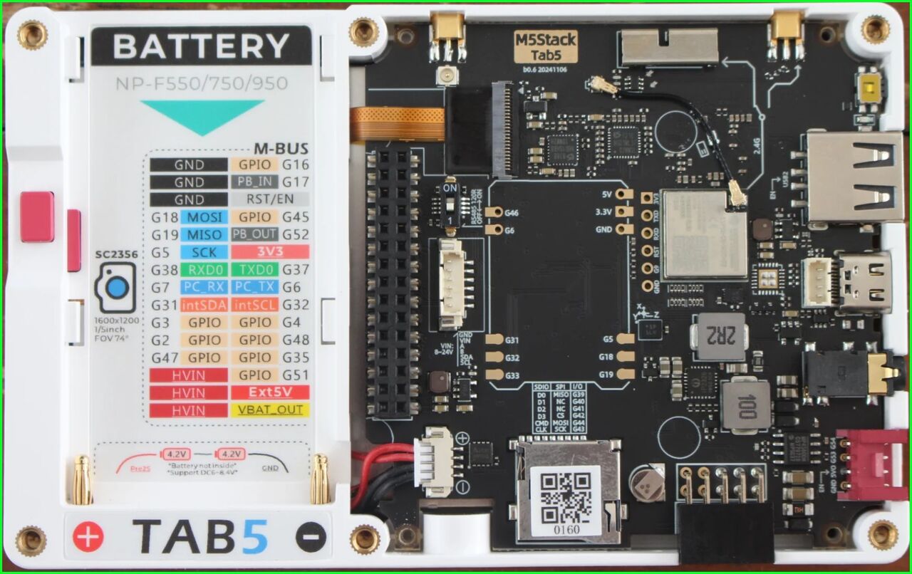 ・M5Stack TAB5 ArduinoIDE M5GFX RTC 環境でニキシー管時計もどきを表示してみた : Skyzoo ヨッシーの備忘録