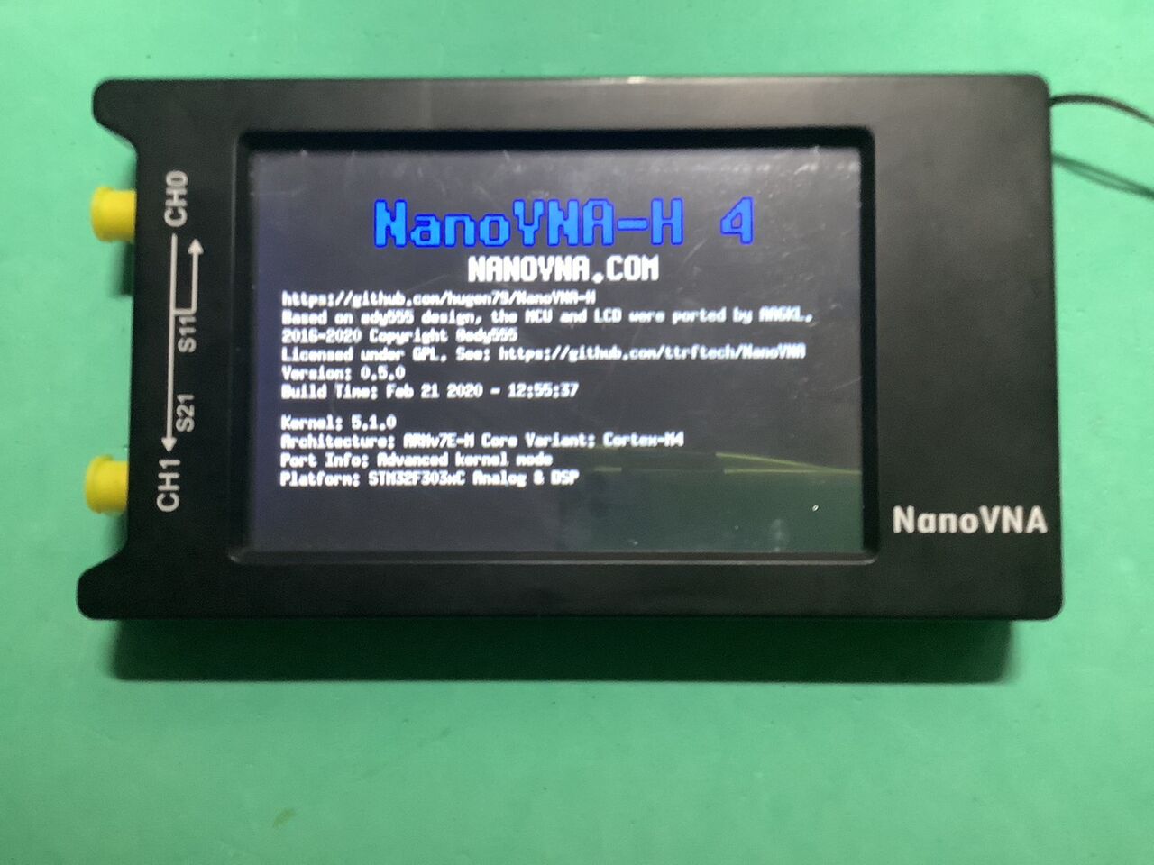・NanoVNA H4 のバージョンアップをしてみた : Skyzoo ヨッシーの備忘録