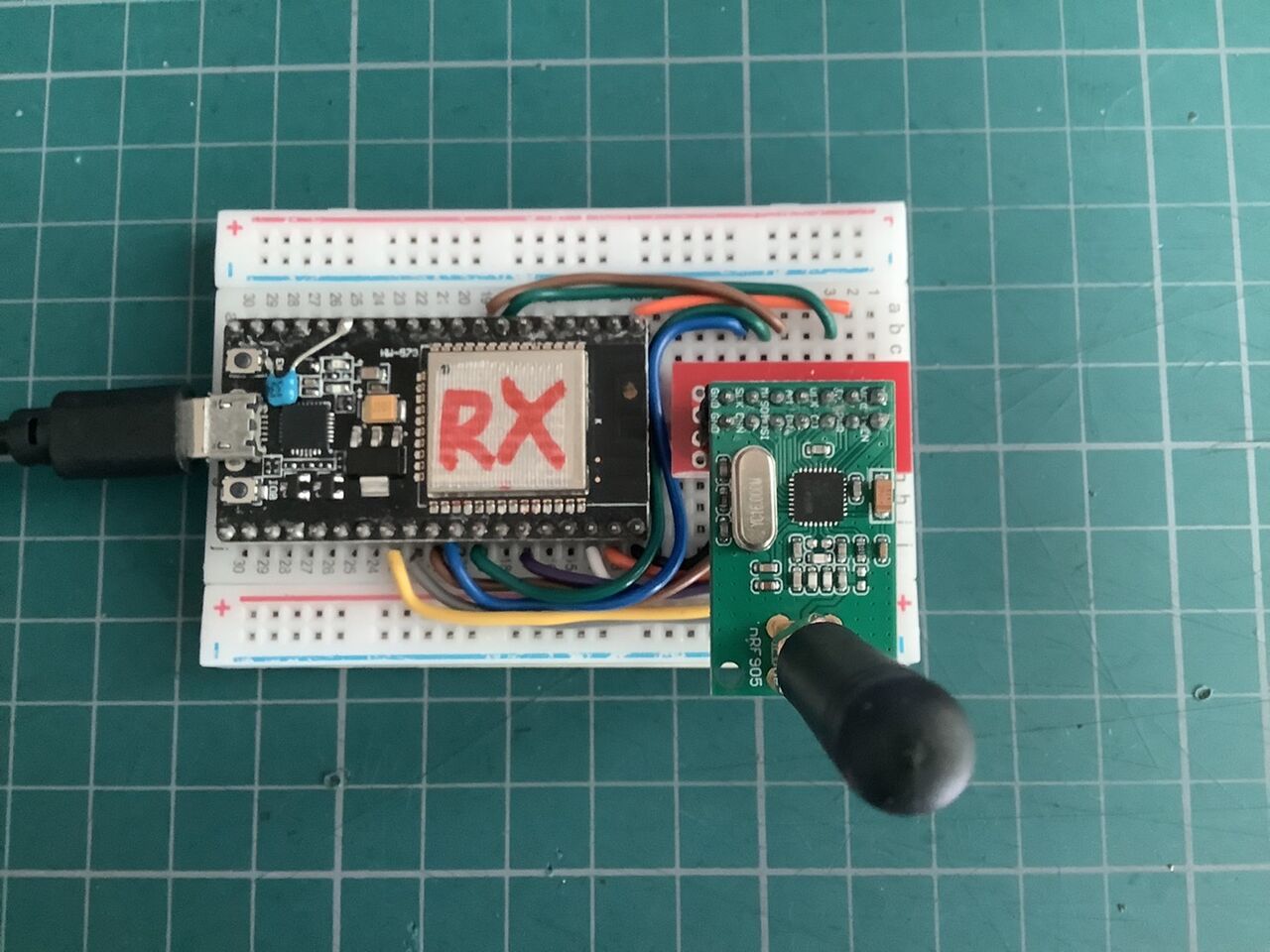 ・nRF905 を ESP32 に繋いで送受信してみた : Skyzoo ヨッシーの備忘録