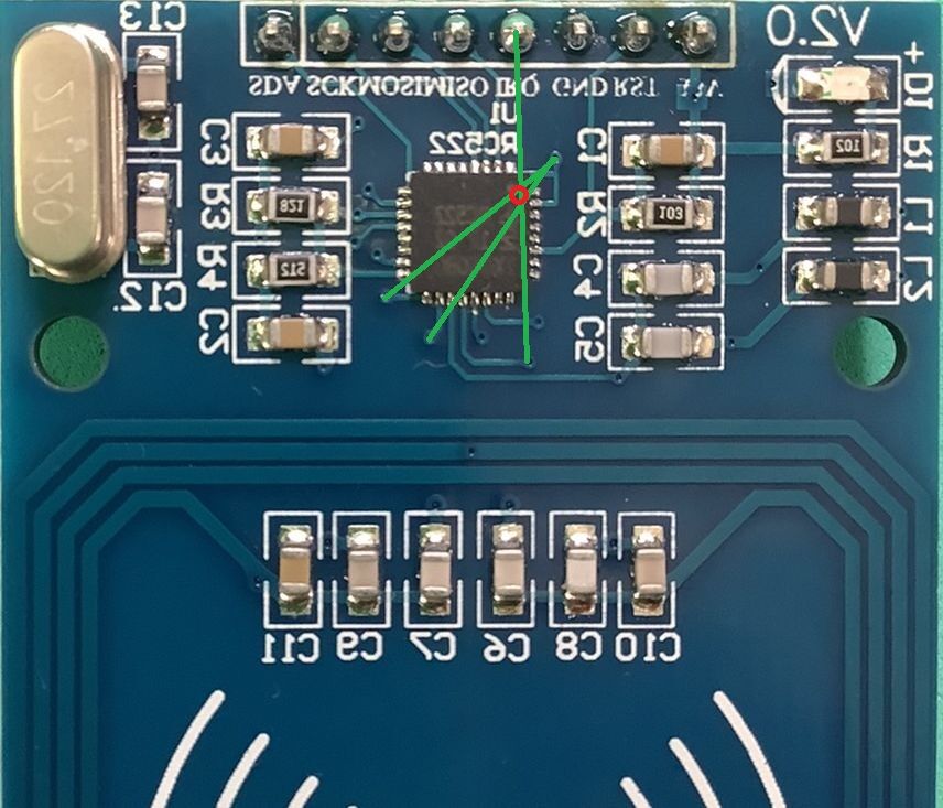 ・ESP32 で RFID RC522 を I2C で使う夢を見た。 : Skyzoo ヨッシーの備忘録