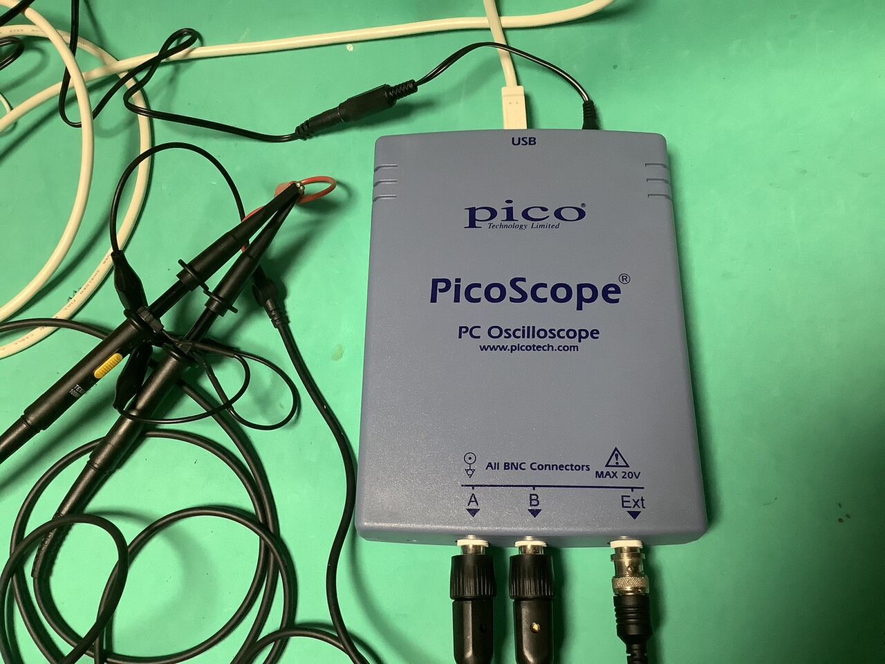 ・USBオシロスコープ PicoScope 3204 を使ってみた : Skyzoo ヨッシーの備忘録