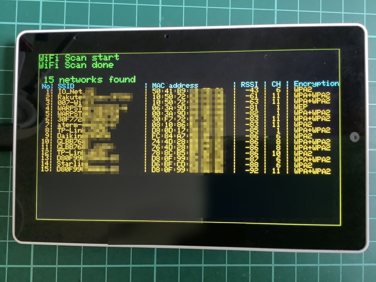 ・M5Stack Tab5 ArduinoIDE 環境 で WiFi が使えるようになった : Skyzoo ヨッシーの備忘録