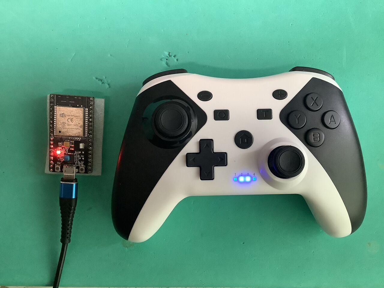 ・ESP32 Arduino IDE bluepad32 で Nintendo Switch PRO Controller を使ってみた : Skyzoo ヨッシーの備忘録