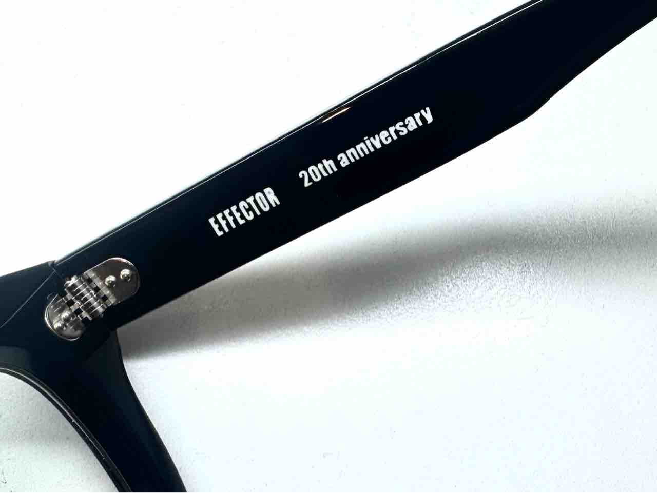 ワイドでインパクト抜群な20周年記念モデル第2弾 EFFECTOR 20th Anniversary UNISON : GILBERT EYEWEAR from 中野ブロードウェイ