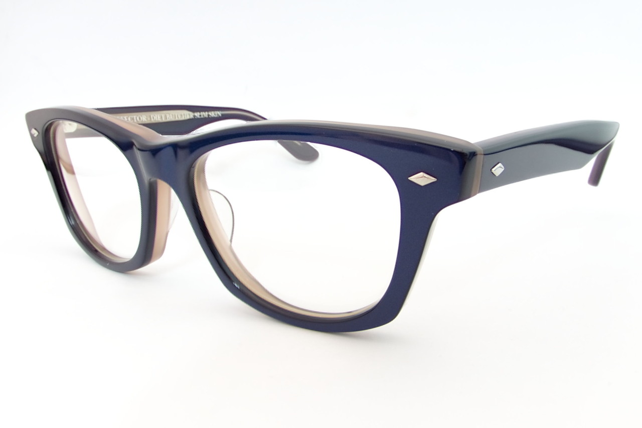 ラミネート生地を使用した大ぶりのウェリントン EFFECTOR Weez : GILBERT EYEWEAR from 中野ブロードウェイ