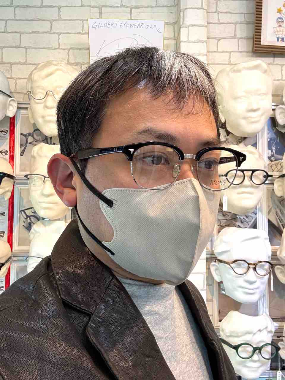 サイズ違いが登場 丸みのあるこってりサーモント BJ CLASSIC COLLECTION S-702 : GILBERT EYEWEAR from 中野ブロードウェイ