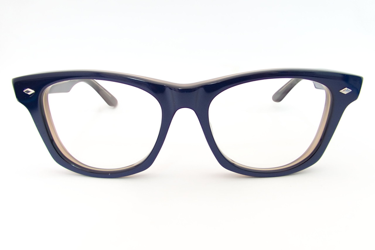 ラミネート生地を使用した大ぶりのウェリントン EFFECTOR Weez : GILBERT EYEWEAR from 中野ブロードウェイ