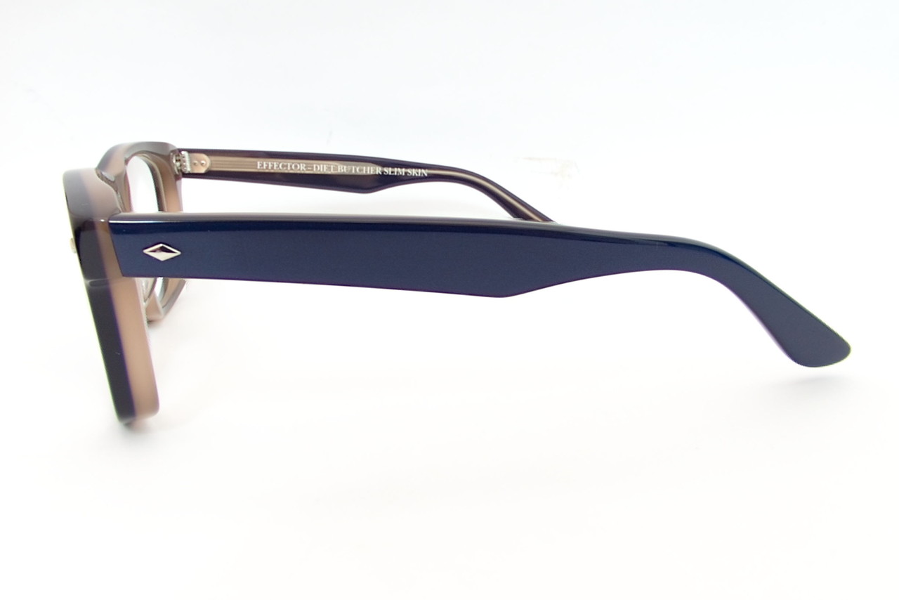 ラミネート生地を使用した大ぶりのウェリントン EFFECTOR Weez : GILBERT EYEWEAR from 中野ブロードウェイ