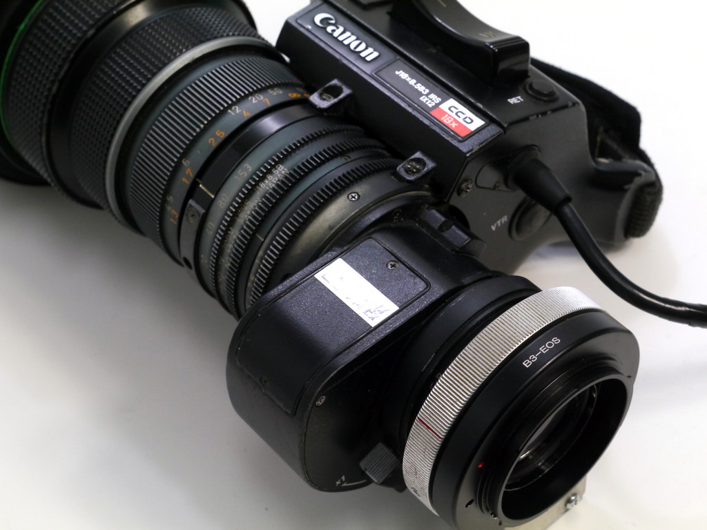ENG 池上B3マウントレンズ EOS EF用マウントアダプター BMCC ENG 池上B3マウントレンズ EOS EF用マウントアダプター BMCC