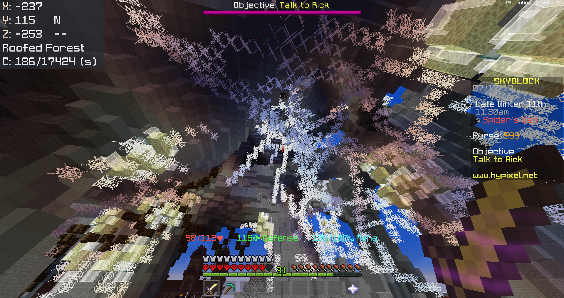 SkyBlock攻略29：Rickを探せ！ : Hypixel SkyBlockの歩き方