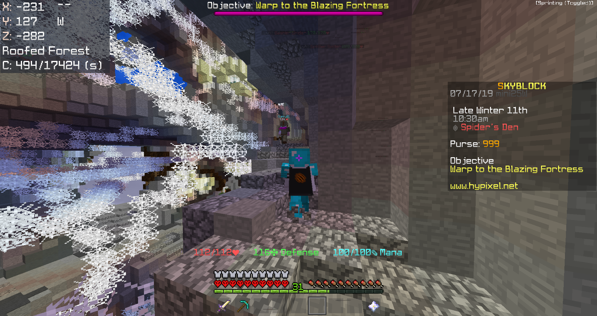 SkyBlock攻略29：Rickを探せ！ : Hypixel SkyBlockの歩き方